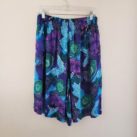 Basic Editions | Shorts | Vintage Basic Editions Floral Print Shorts 8w ...
